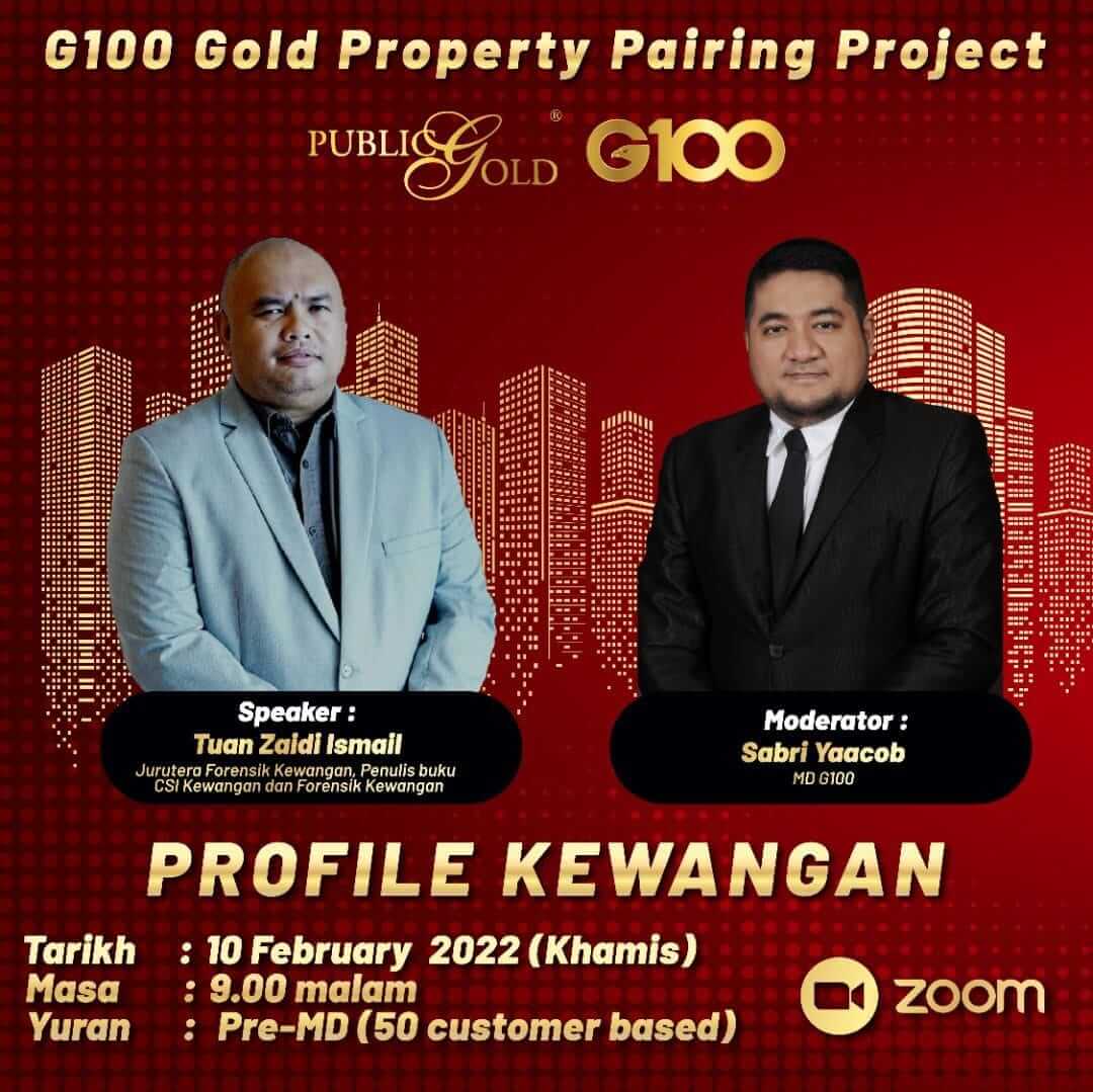Gold-Property Pairing Project - G100 Network