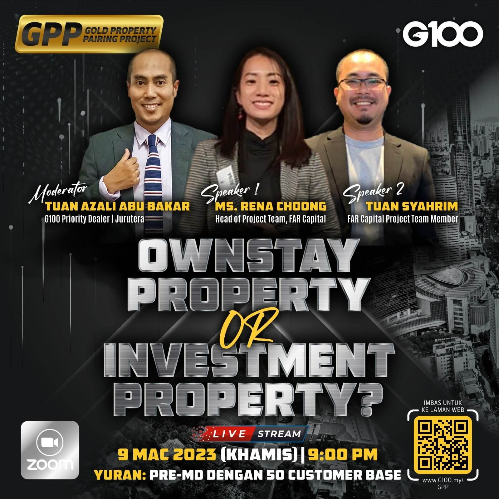 Gold-Property Pairing Project - G100