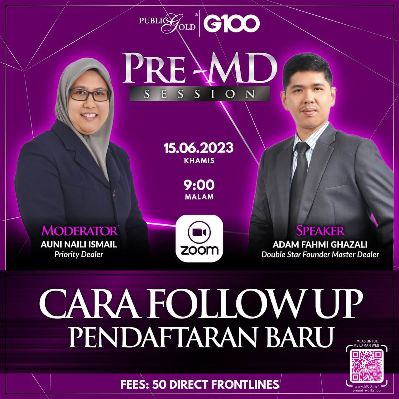 Pre-MD Session - G100