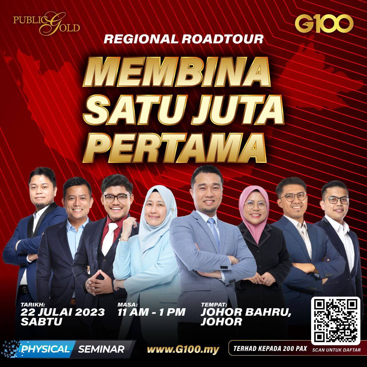 Membina Satu Juta Pertama (M1JP) -Johor. - G100