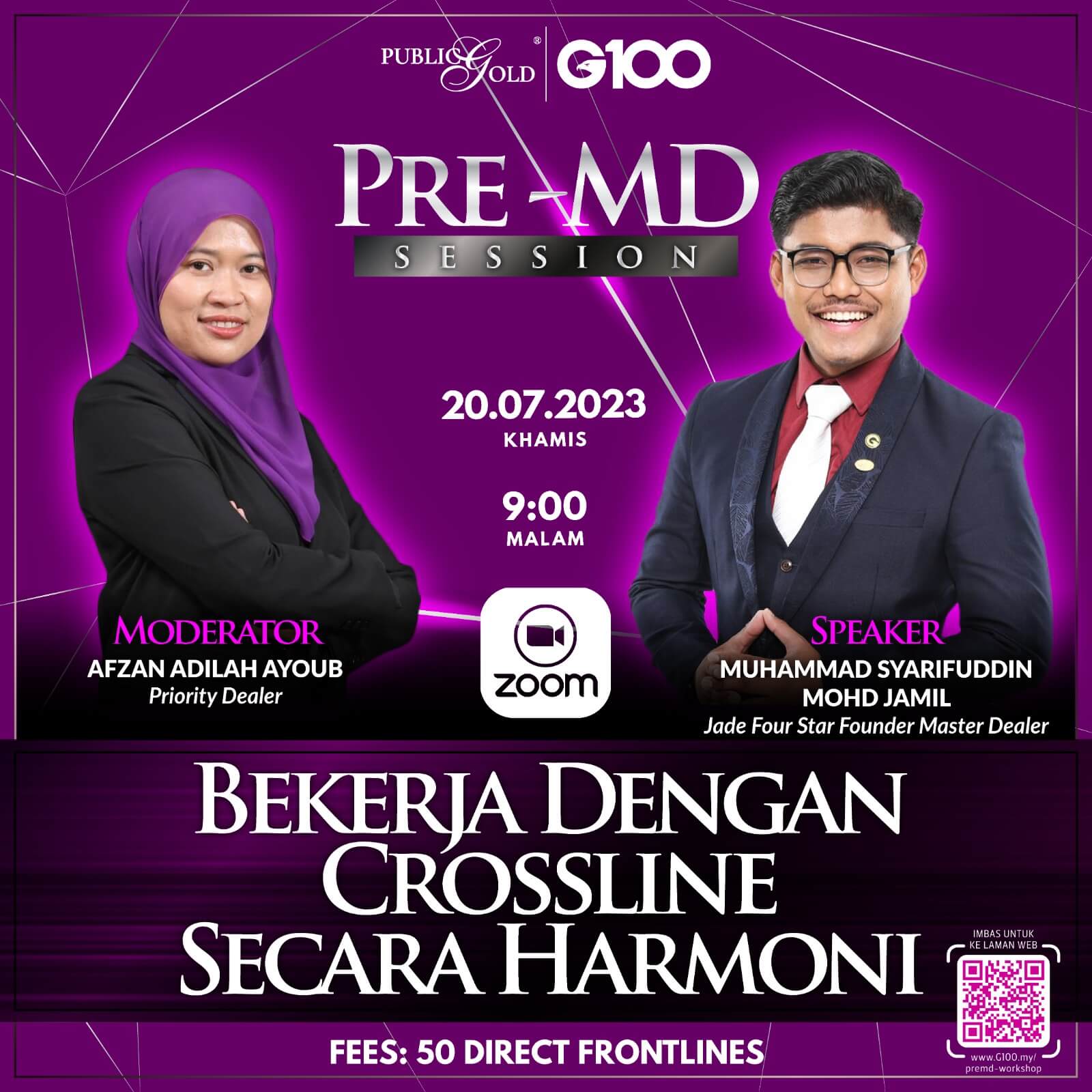 Pre-MD Session - G100