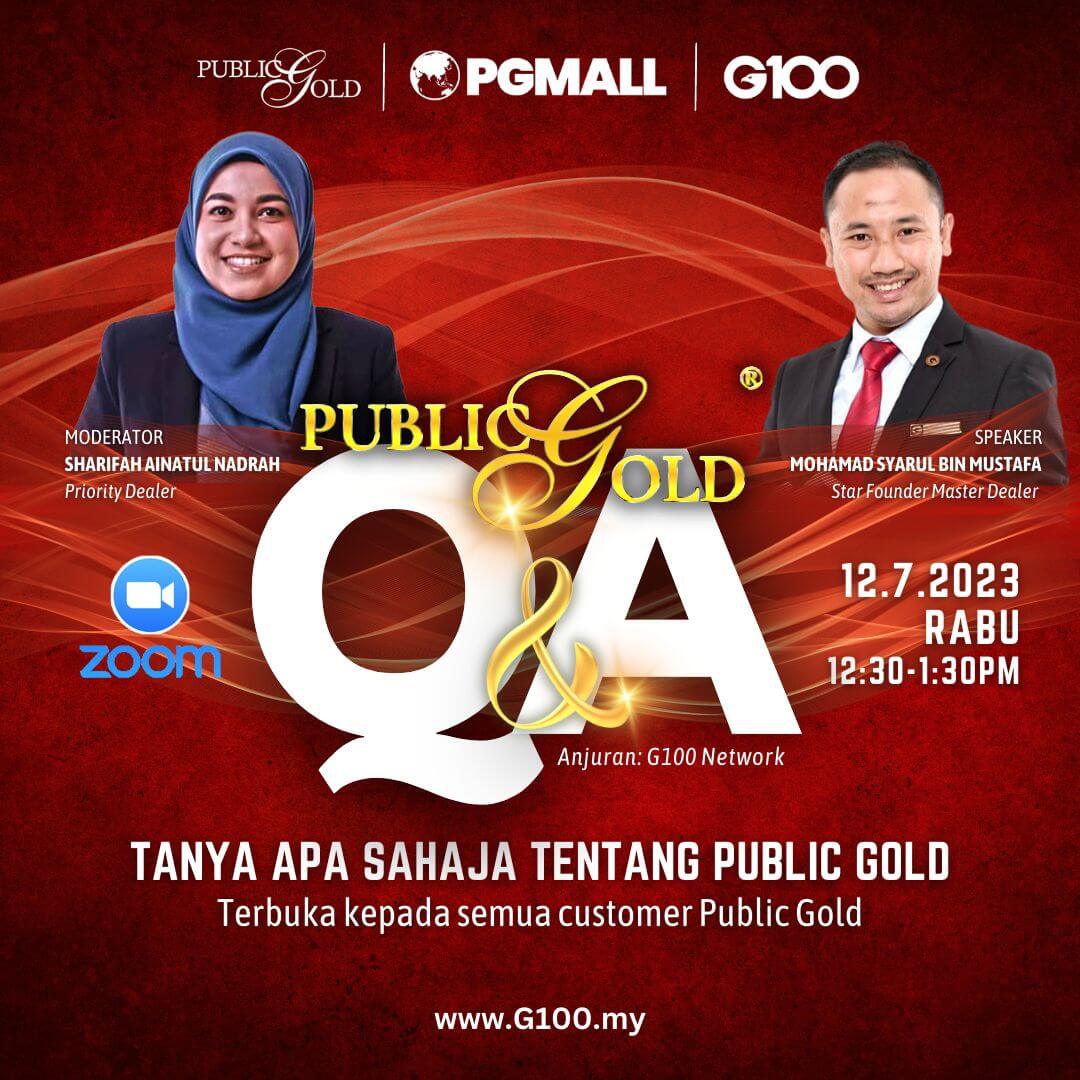 Public Gold Q & A - G100 Network