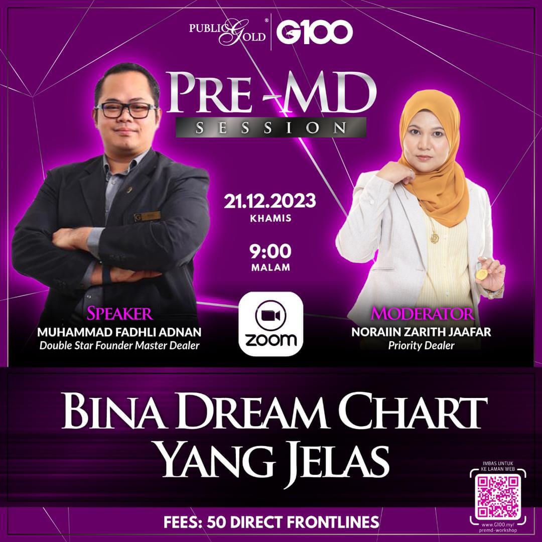 Pre-MD Session - G100