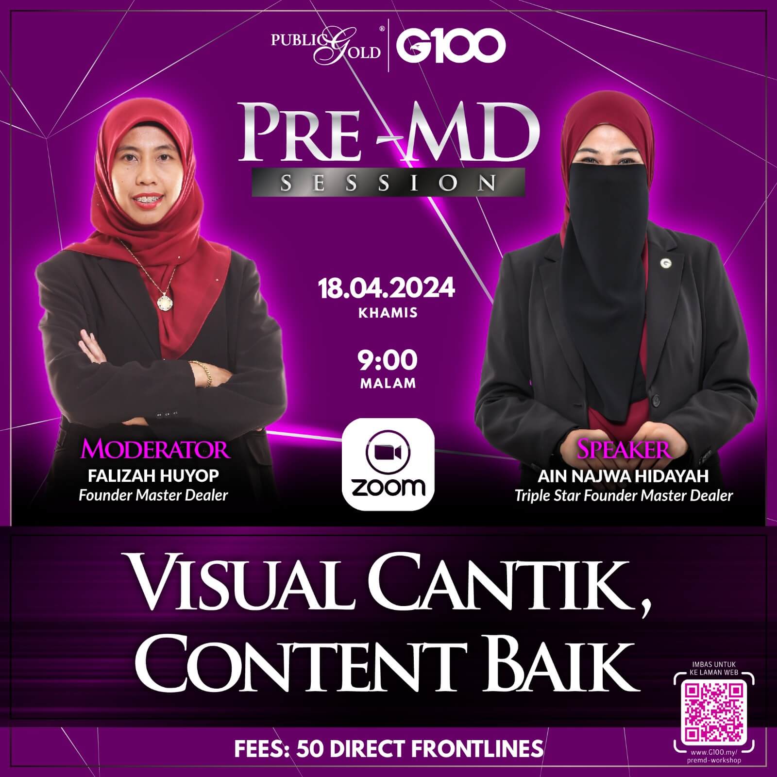 Pre-MD Session - G100