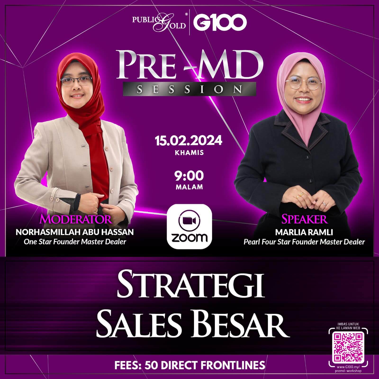 Pre-MD Session - G100